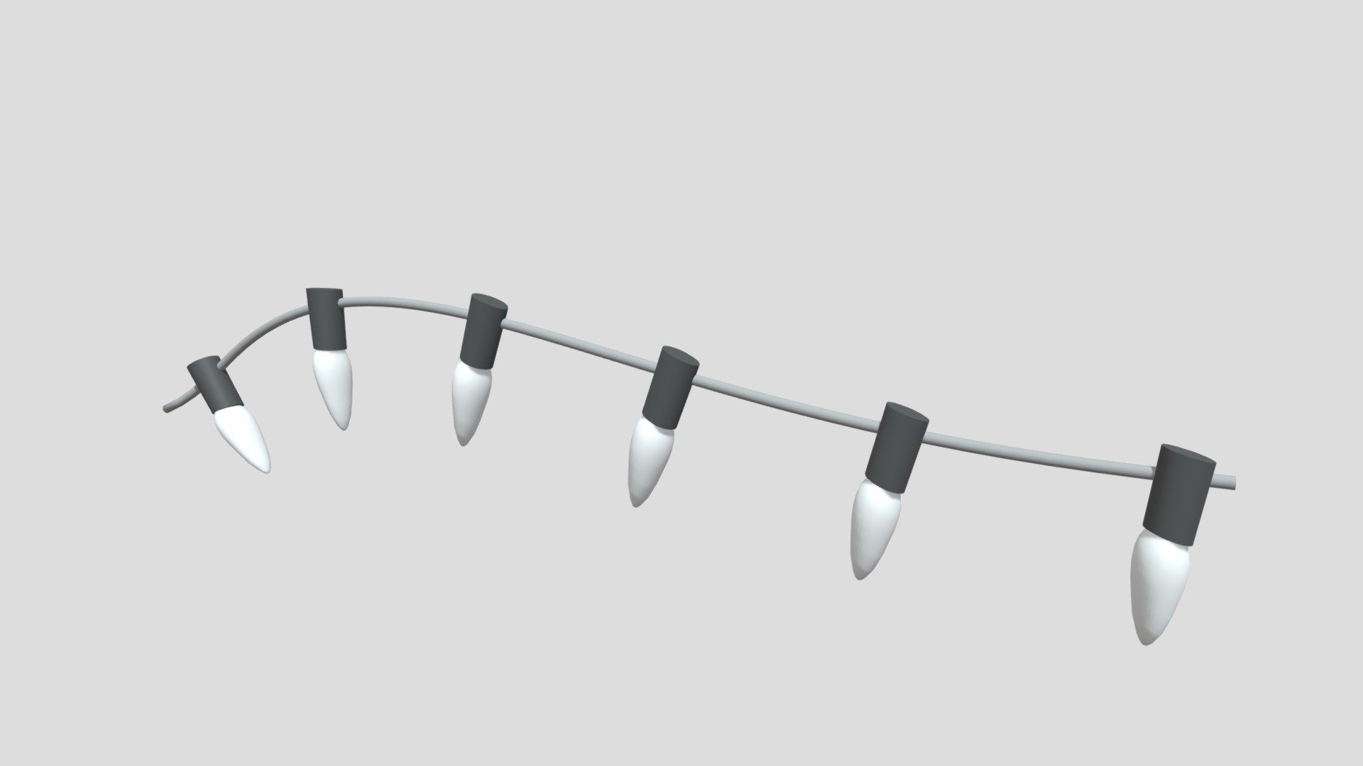 Fairy lights - decoration asset - Download Free 3D model by laha ...