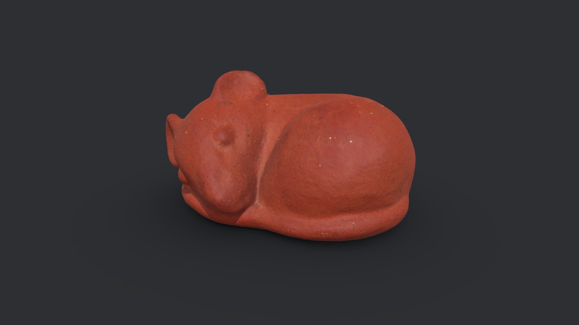 Clay Sleeping Mouse - Download Free 3D model by James West (@Jameswest ...