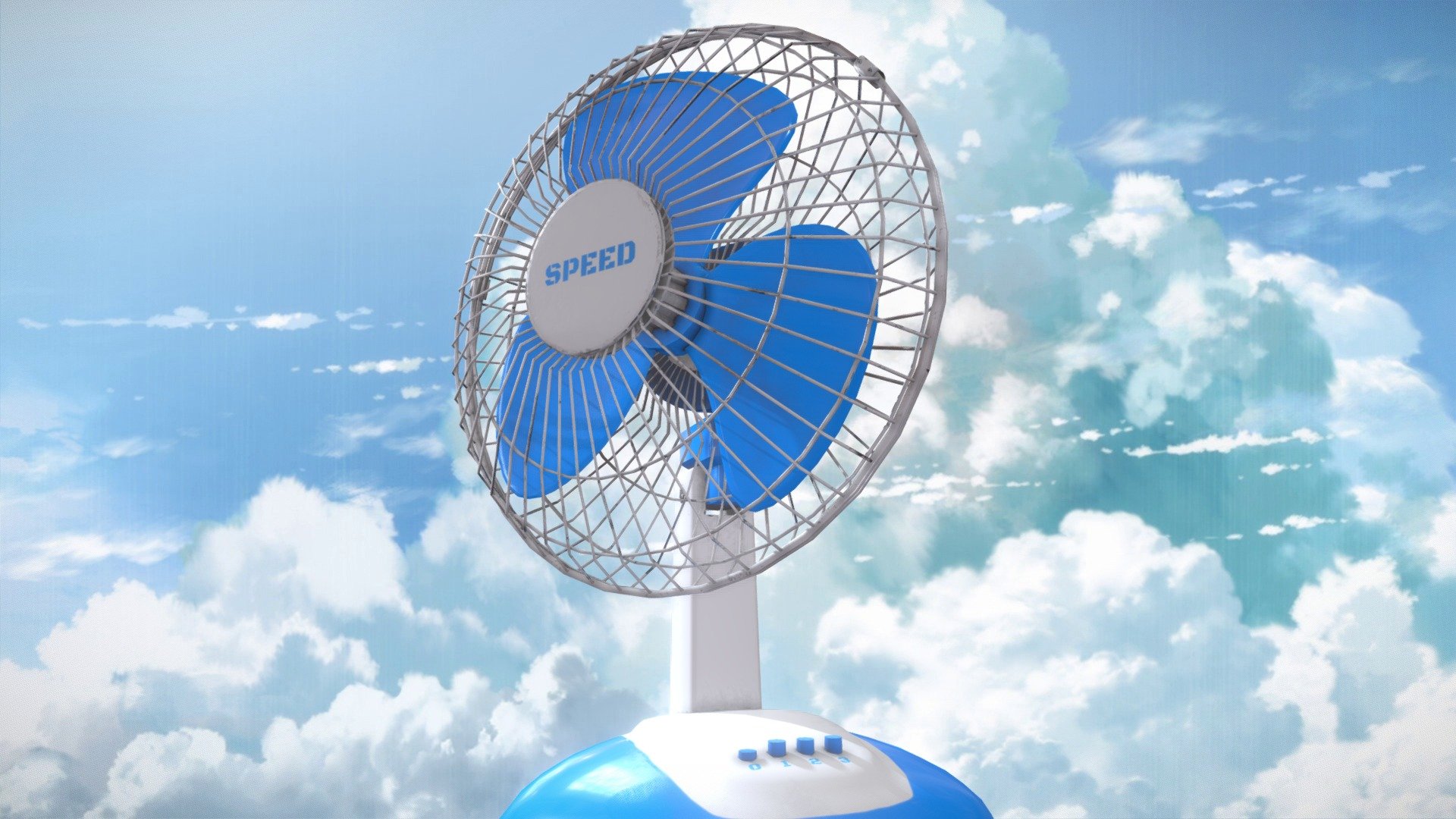 Desk Fan | Rigged | Free - Download Free 3D model by plazma019 [3cd147a ...
