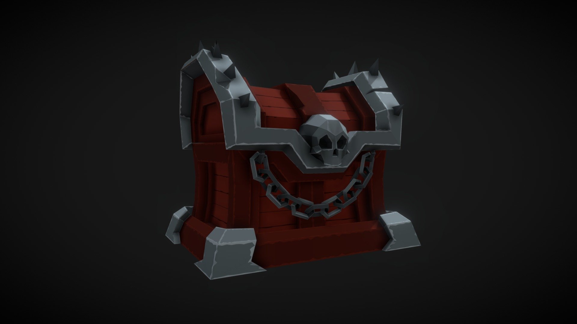 Loot Boxes Dungeon Chest B - 3D model by Daniel Sturing (@DanielSturing ...