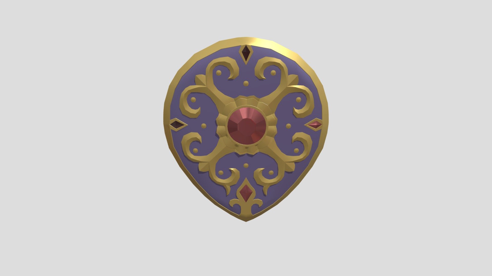 Radiant Shield - 3D model by lulenoita [3cd160a] - Sketchfab