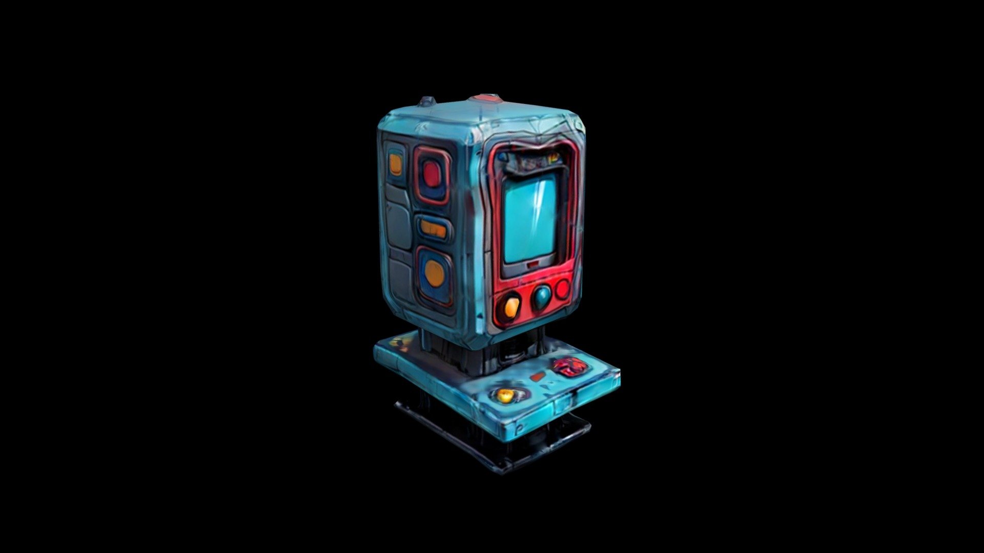 "An Intricate Game Console" This gaming system i - Download Free 3D ...