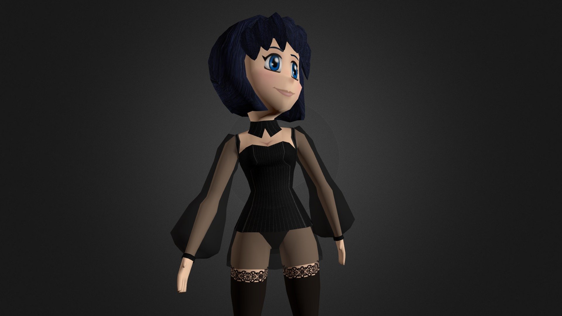 Low Poly Chibi Kaylix - 3D model by magicalhelmet [3cd2deb] - Sketchfab