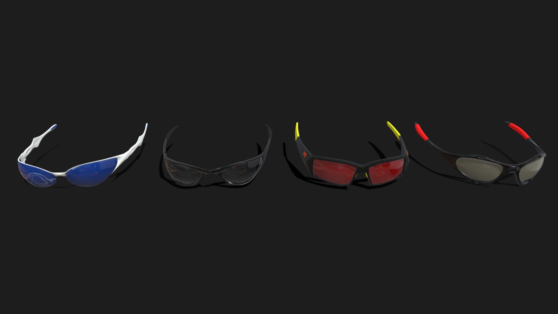 glasses collection - Buy Royalty Free 3D model by local.yany [3cd3609 ...