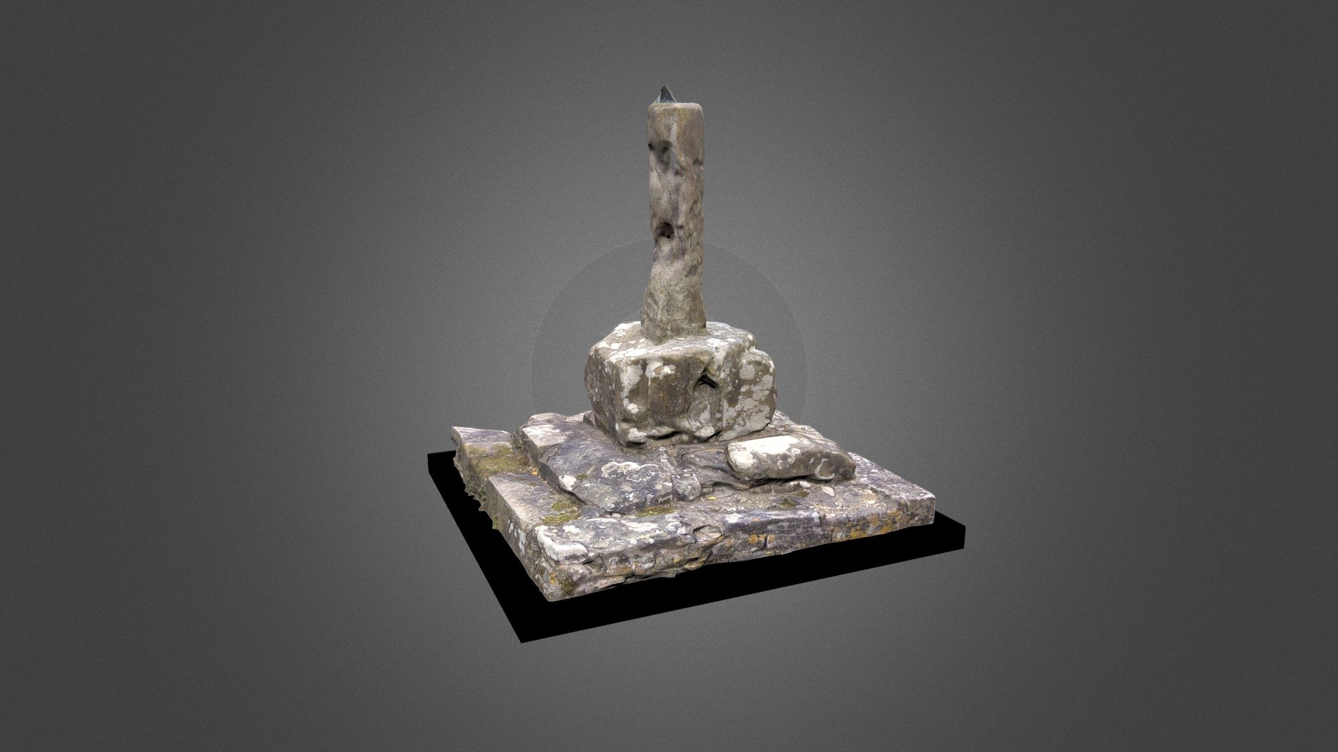 Preaching cross, Knighton-on-Teme, Worcs - 3D model by mandrews91 ...