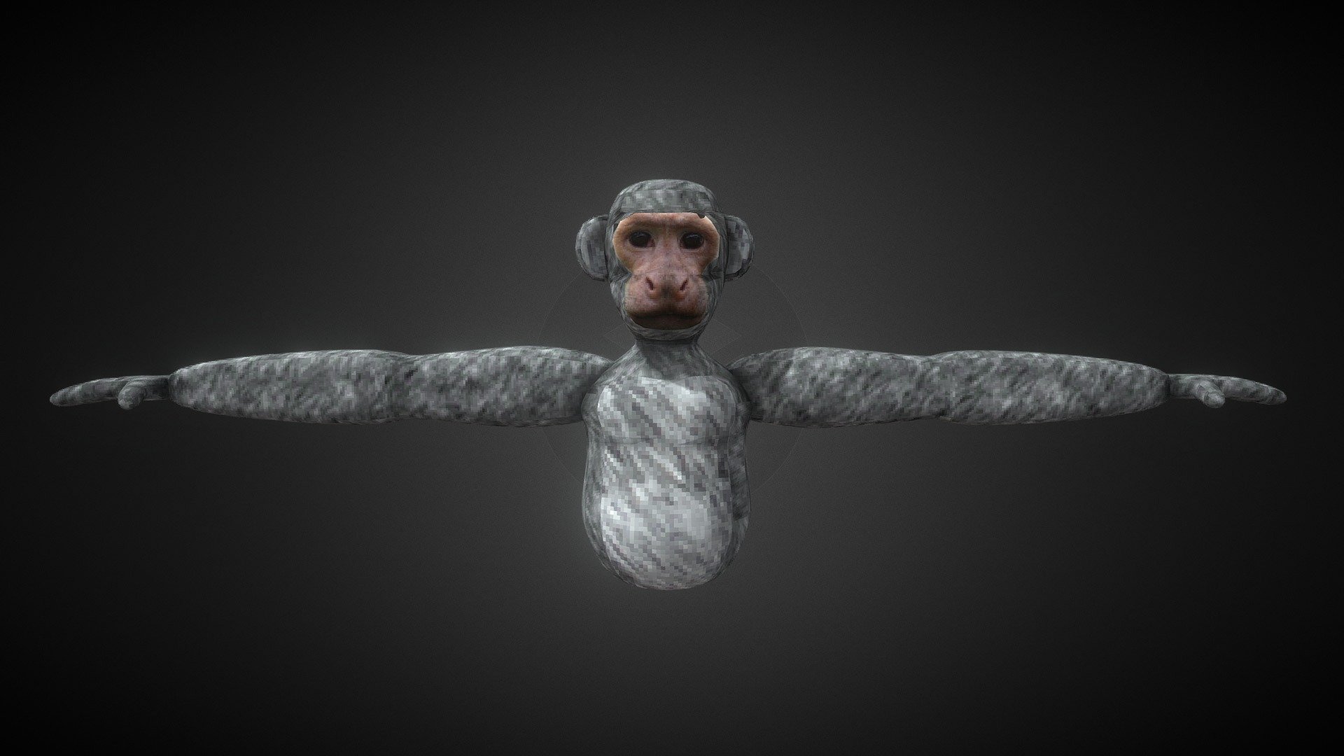 Gorilla Tag type Chimp Player Model - Download Free 3D model by ...