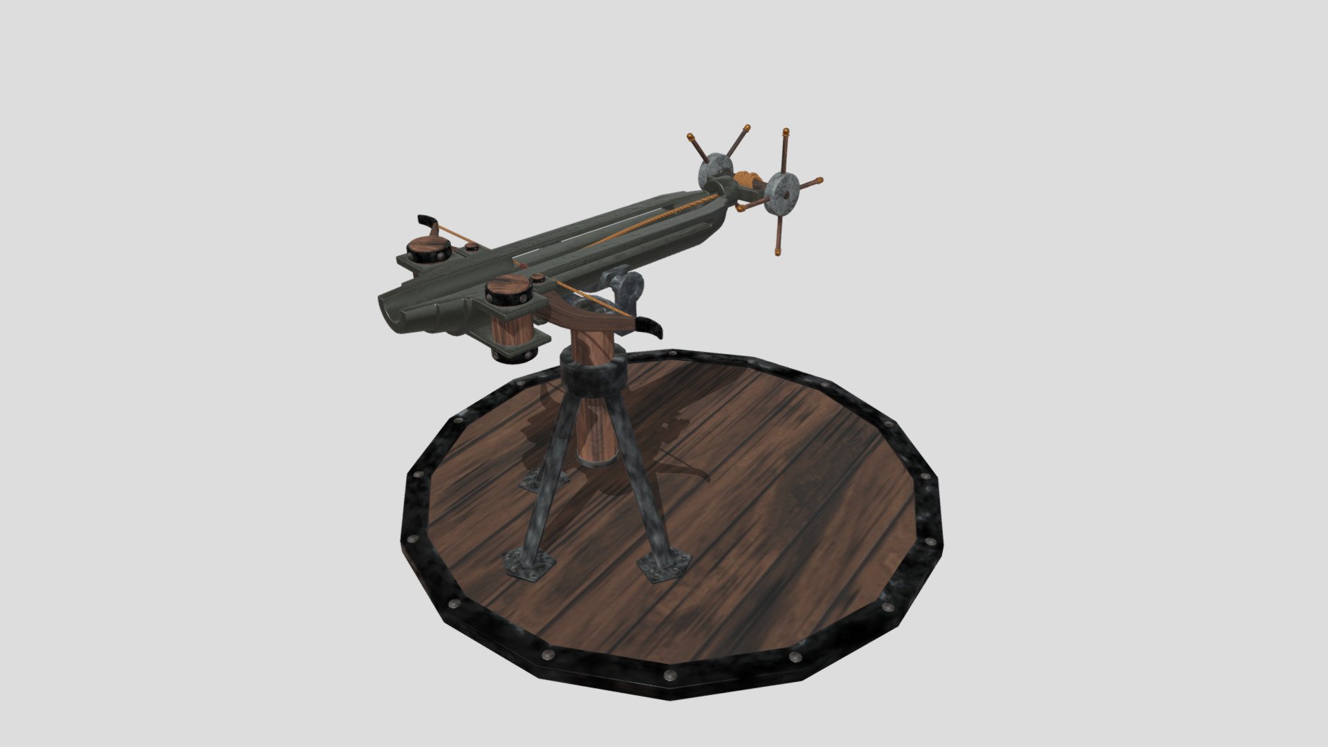 Ship Harpoon - 3D model by dadarius1996 [3cd629c] - Sketchfab
