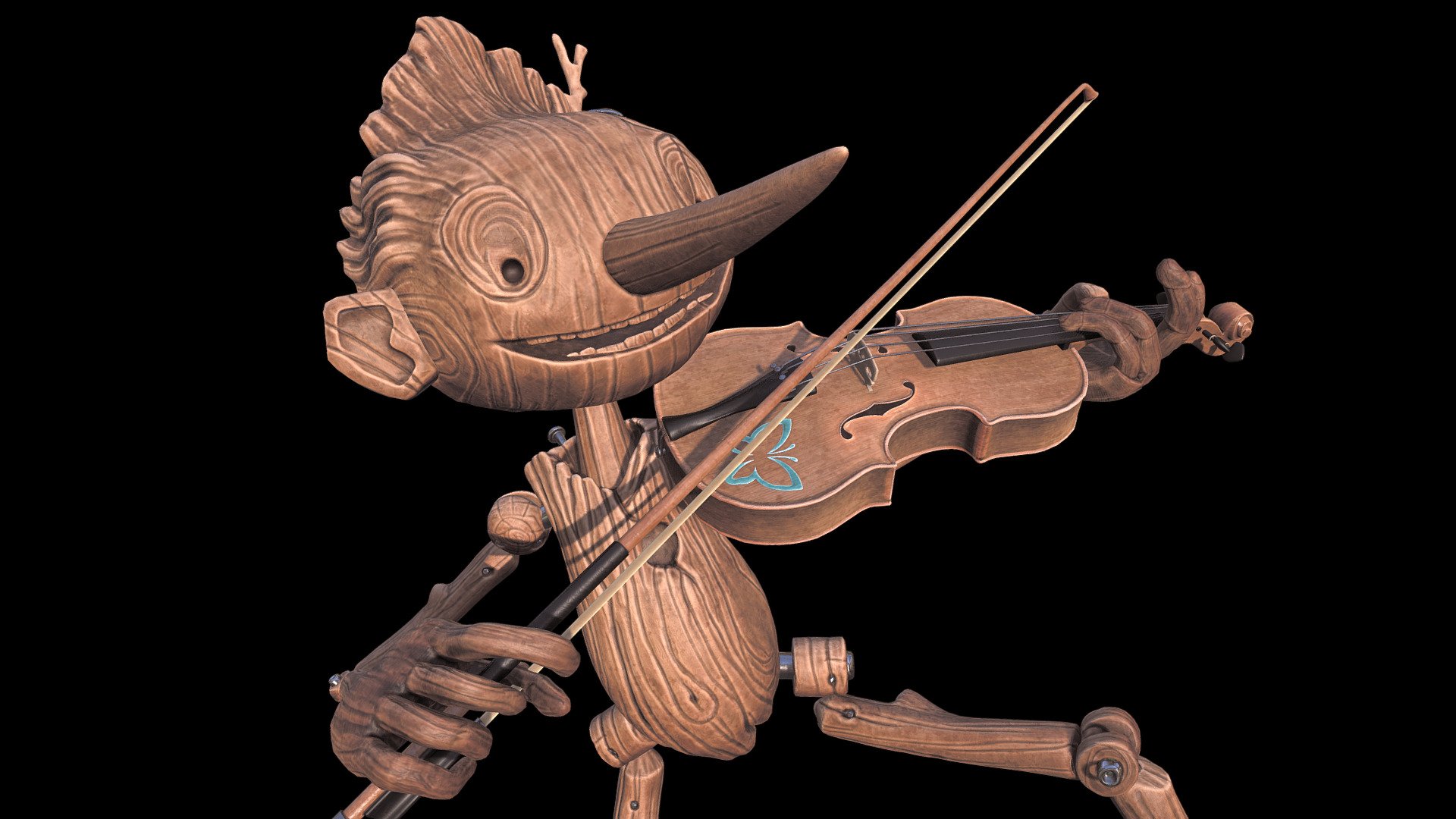 Guillermo Del Toro's Pinocchio - Fan Art - 3D model by Tlal [3cd68af ...