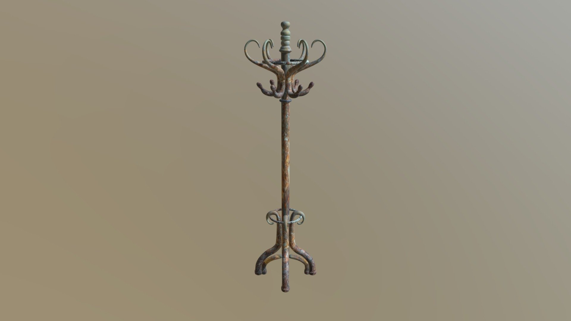 Cloak Hanger - 3D model by BaraBlazer [3cd6aea] - Sketchfab