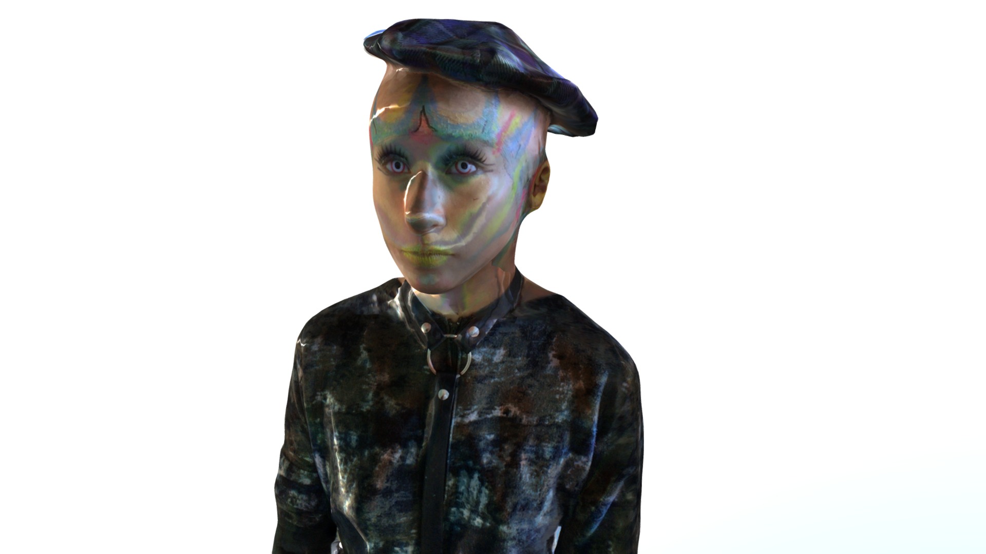 Lacar Bust 4 - metal - 3D model by doufet [3cd7220] - Sketchfab