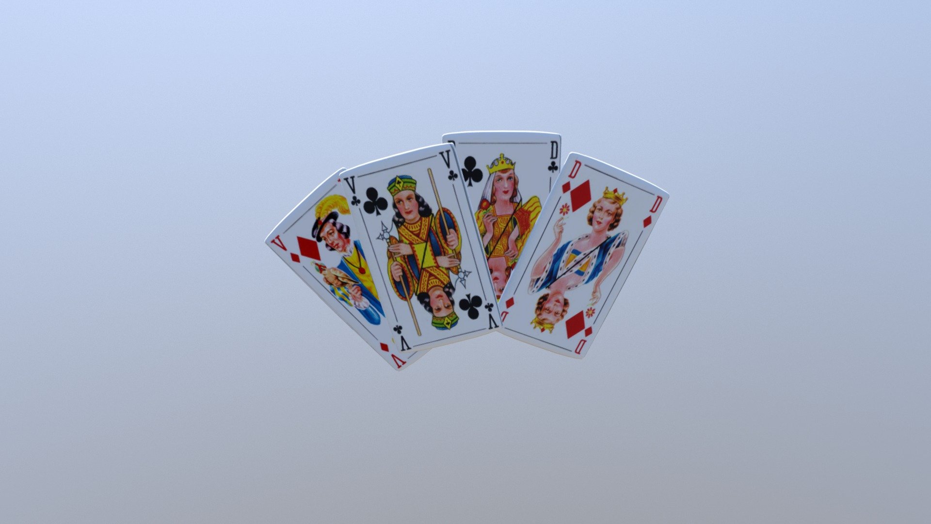 Playing Cards - 3D model by TorryMathis [3cd7dd5] - Sketchfab