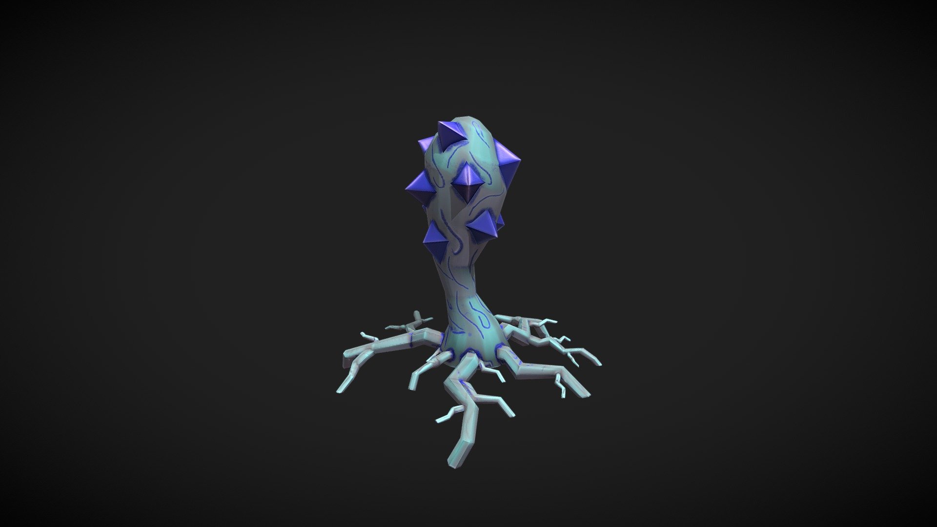 mutant tree - Download Free 3D model by Cavalqs [3cd8f6a] - Sketchfab