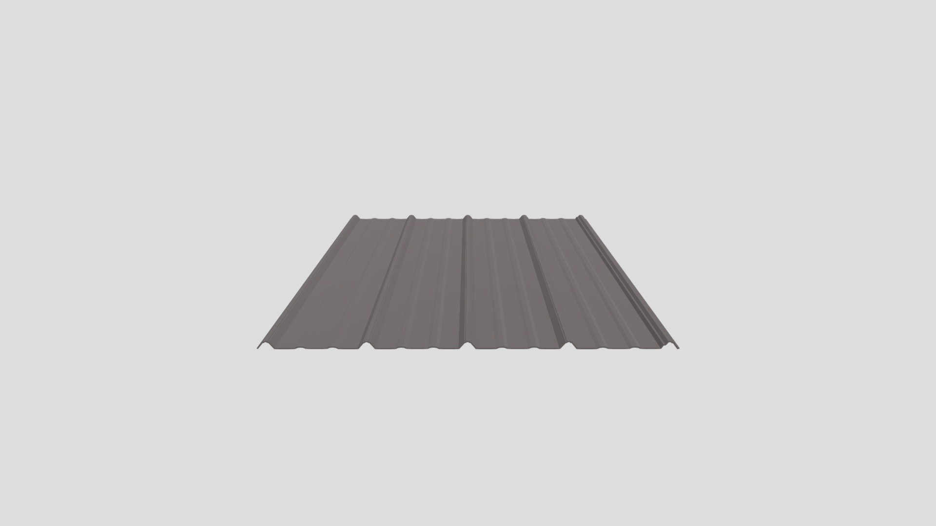 HomeRib Metal Panel Profile - 3D model by Metal Roofs Depot ...