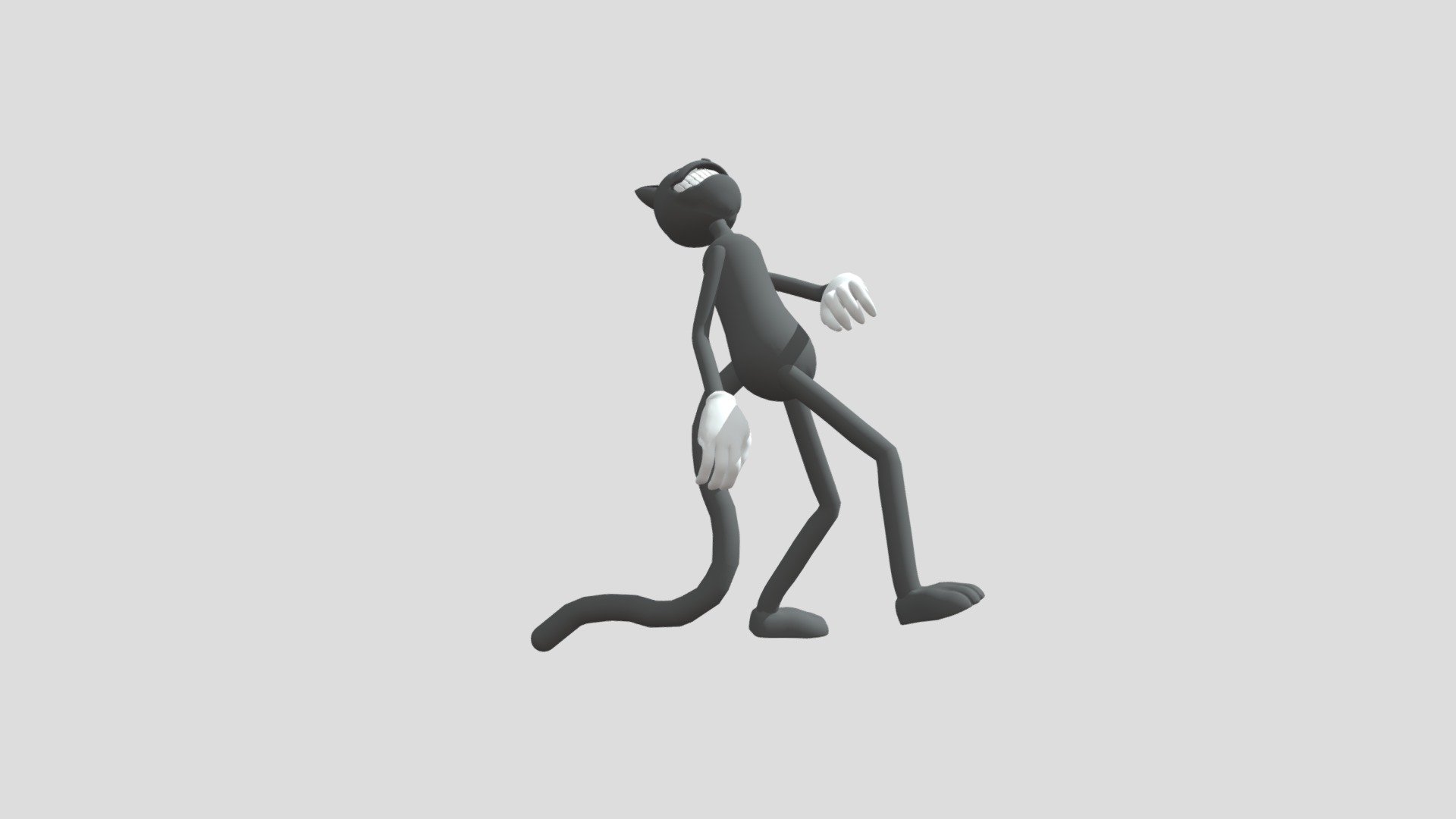 Zombie Kicking (1) cartoon cat - Download Free 3D model by Mixamo ...