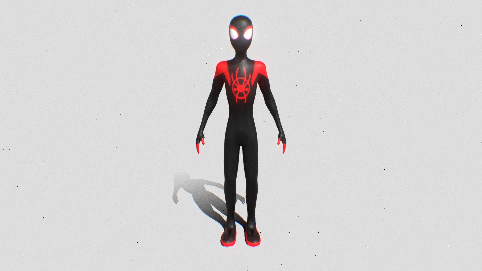 Miles Morales Spider-Man - 3D model by art3mis_176 [3cdac2d] - Sketchfab