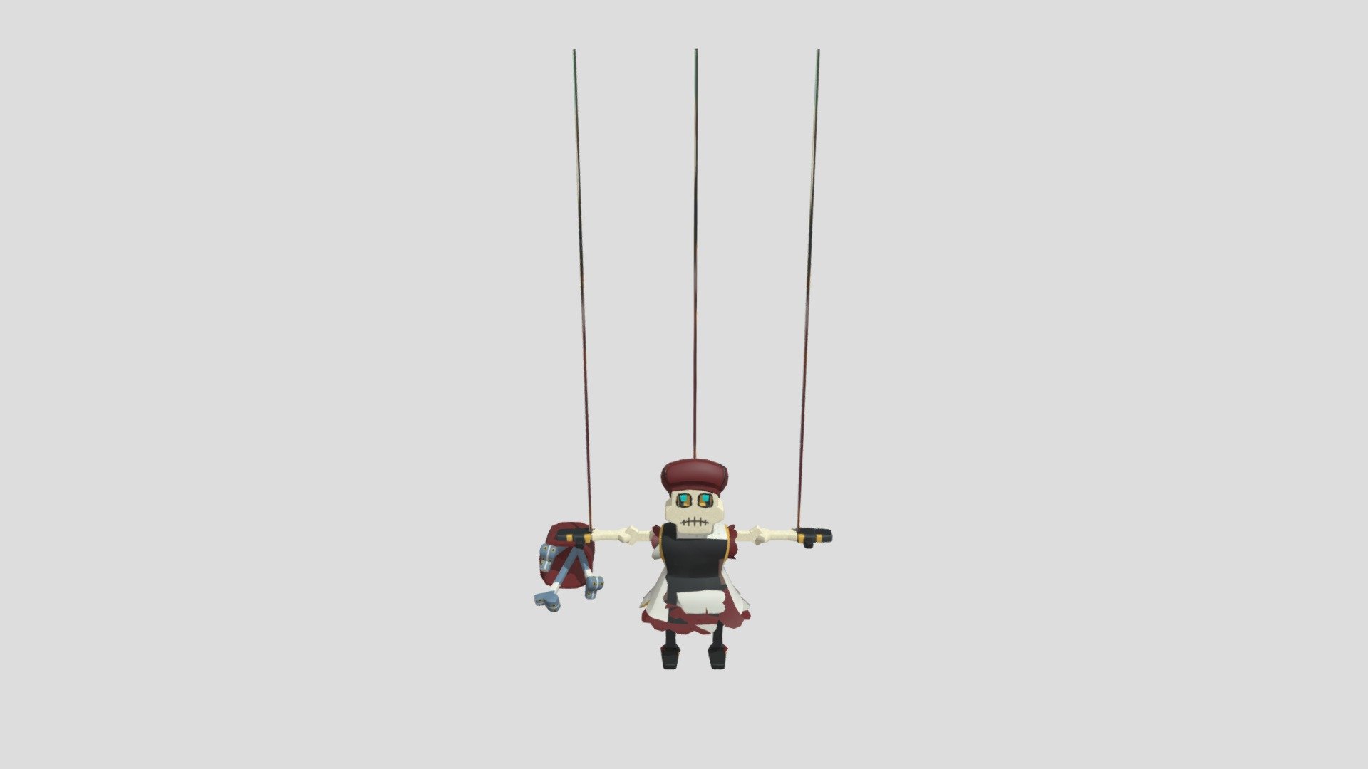 REC ROOM Skeleton_Maid weird - Download Free 3D model by Romeo rios vr ...