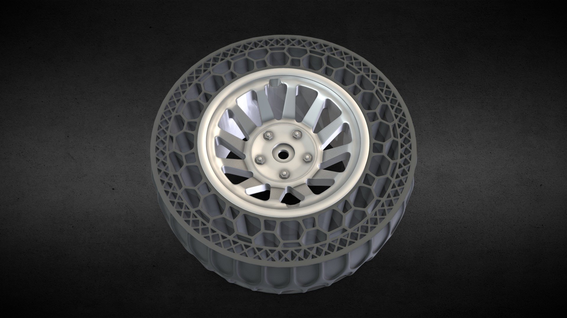 Custom Rim3 Offroad Airless - Buy Royalty Free 3D model by DroneB ...