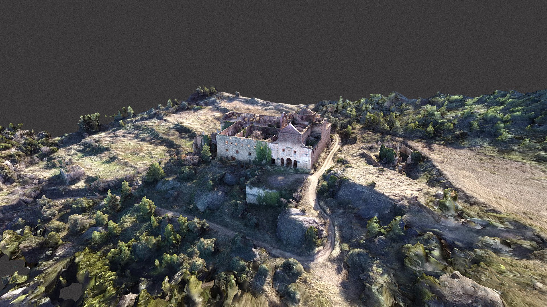 Convento del Desierto de Calanda | TERUEL - Buy Royalty Free 3D model ...
