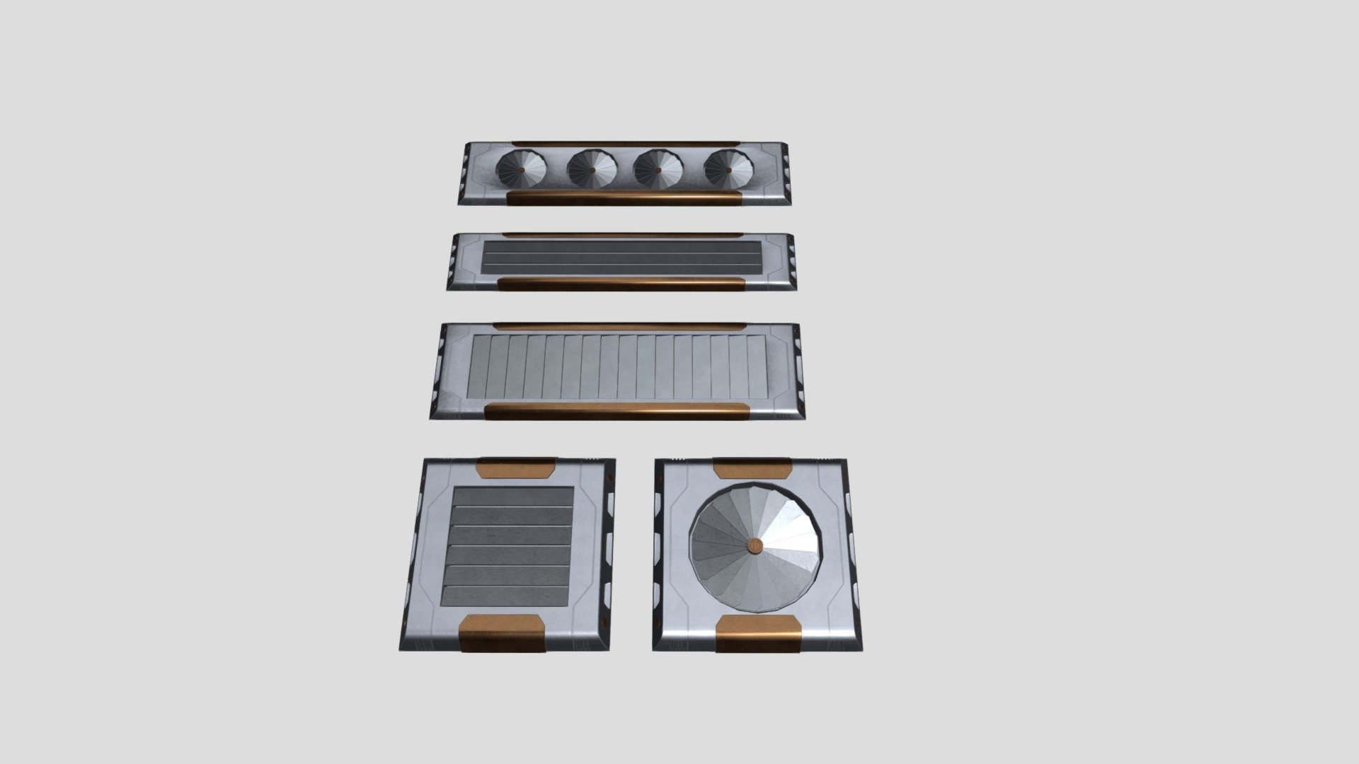 Sci Fi Vents - Buy Royalty Free 3D model by kambur [3cdf18e ...