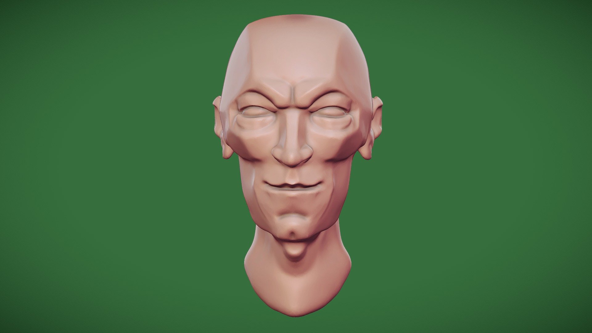 Free Stylised Head - Download Free 3D model by Blown-hobo [3cdf220 ...
