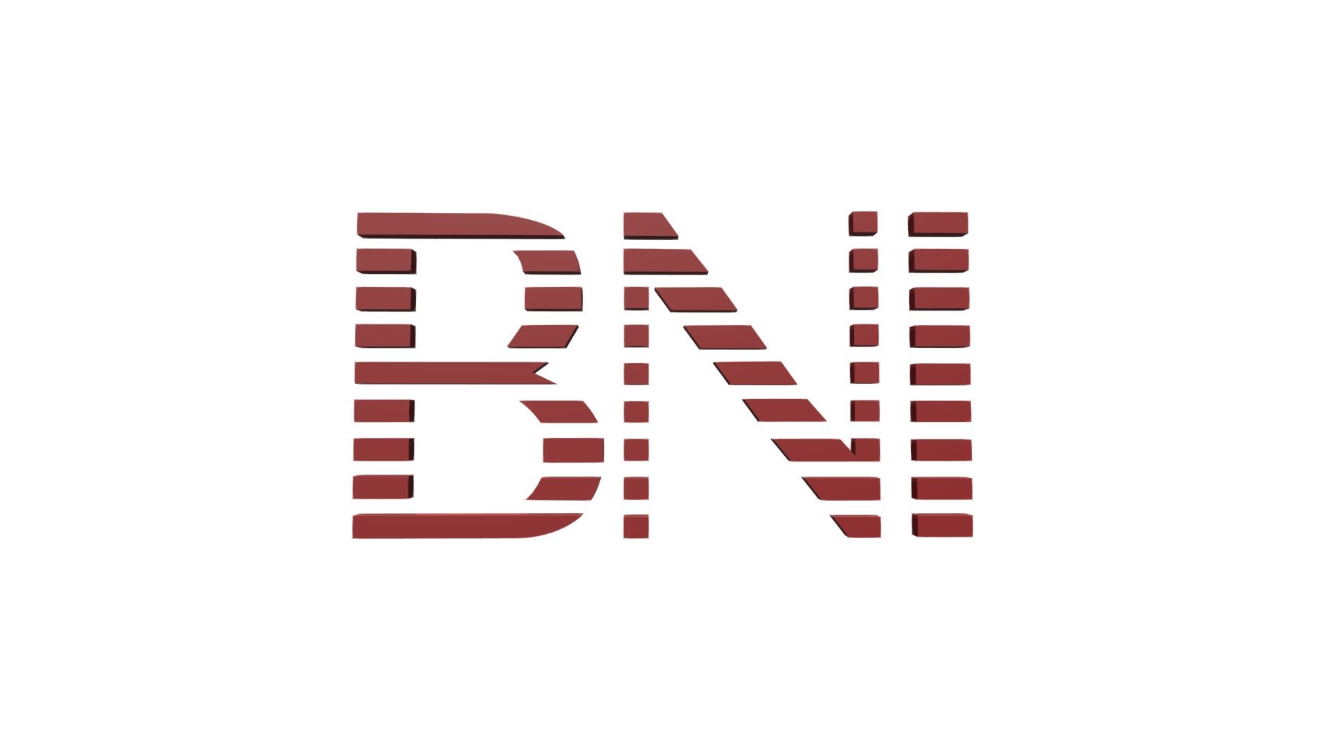 BNI Logo - 3D model by Gabriele Giglio (@gabrielegiglio) [3ce00b2 ...