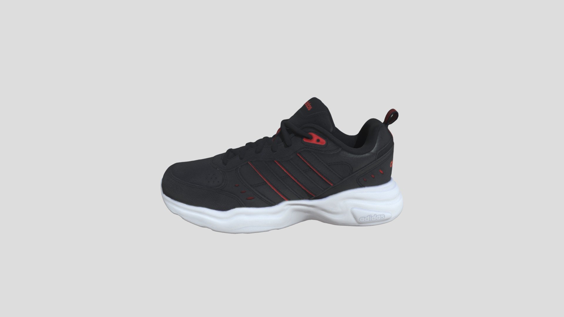 adidas neo Strutter 黑红_FV0426 - Buy Royalty Free 3D model by TRARGUS ...