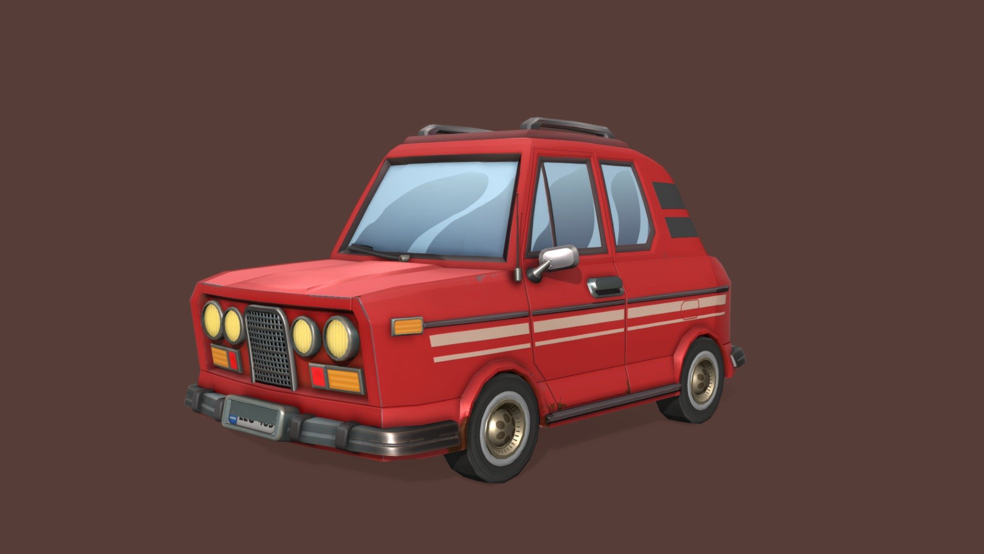 Fun Car! - 3D model by Joo Haa (@Leg4Me) [3ce0b79] - Sketchfab