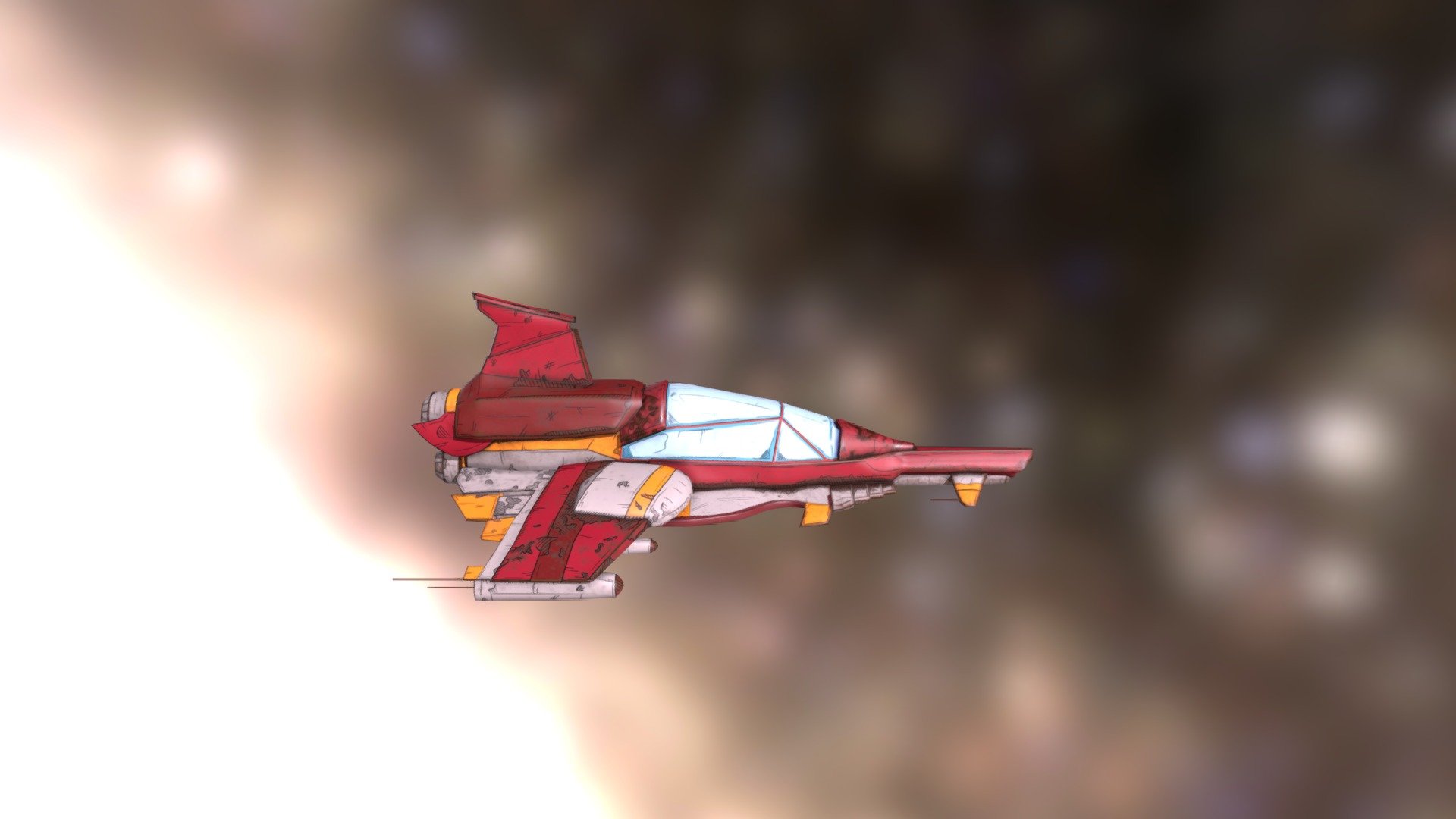 Cowgirl Crusade Player Ship - 3D model by Anakin_Kaldy [3ce121c ...