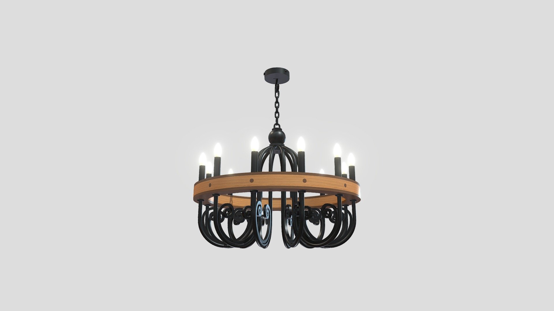Monarch Chandelier Large - 3D model by Santangelo Lighting & Design ...