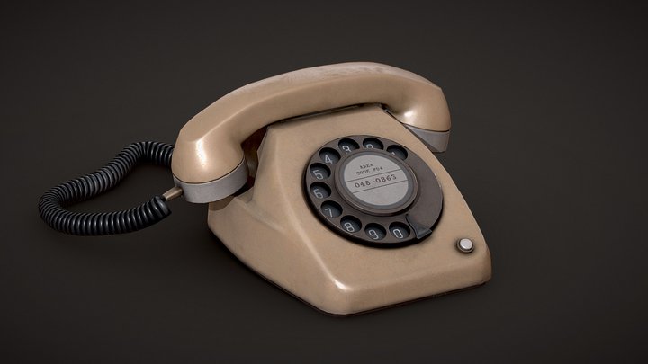 Telephone 3D models - Sketchfab