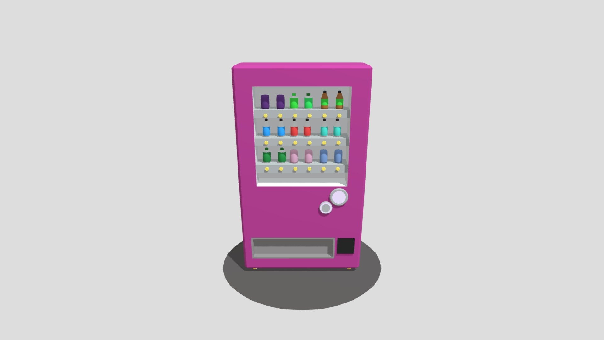 vending machine - 3D model by pabuuun (@kpablow) [3ce2525] - Sketchfab