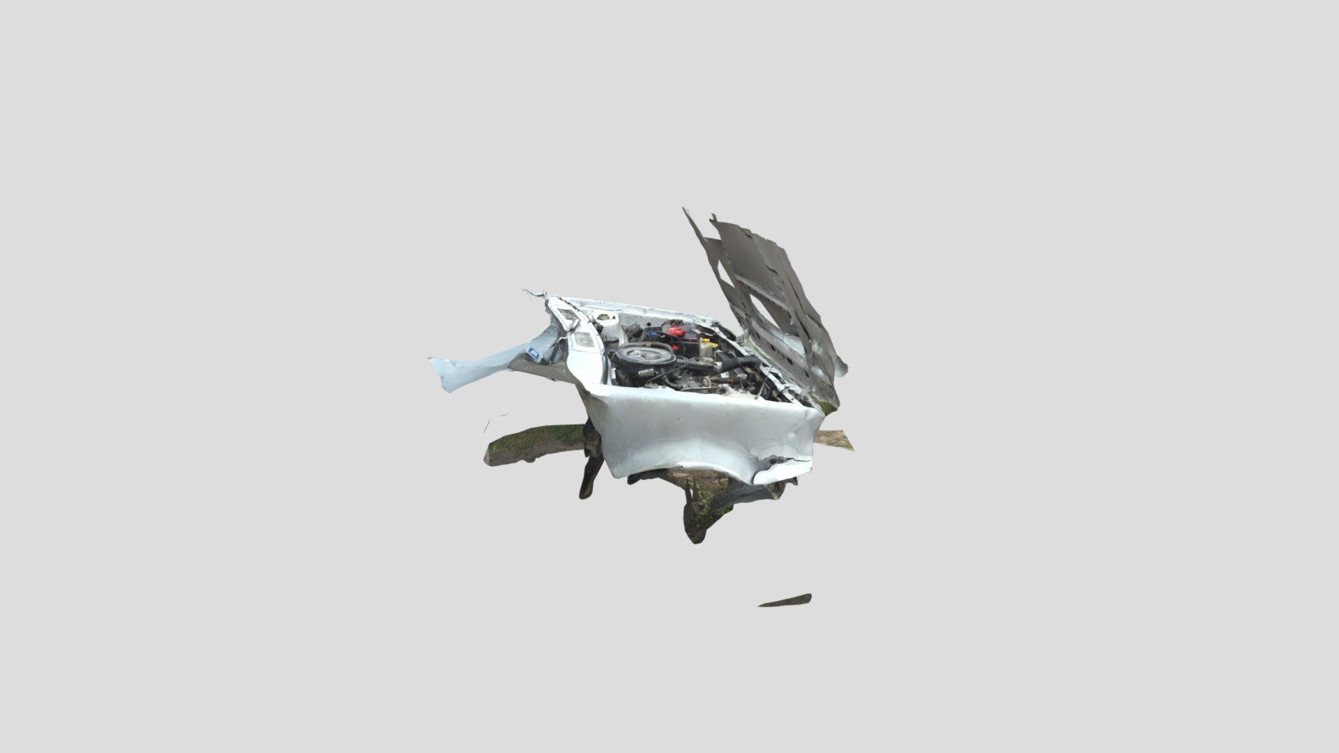 Nissan micra 1.2 super s engine bay - Download Free 3D model by ...