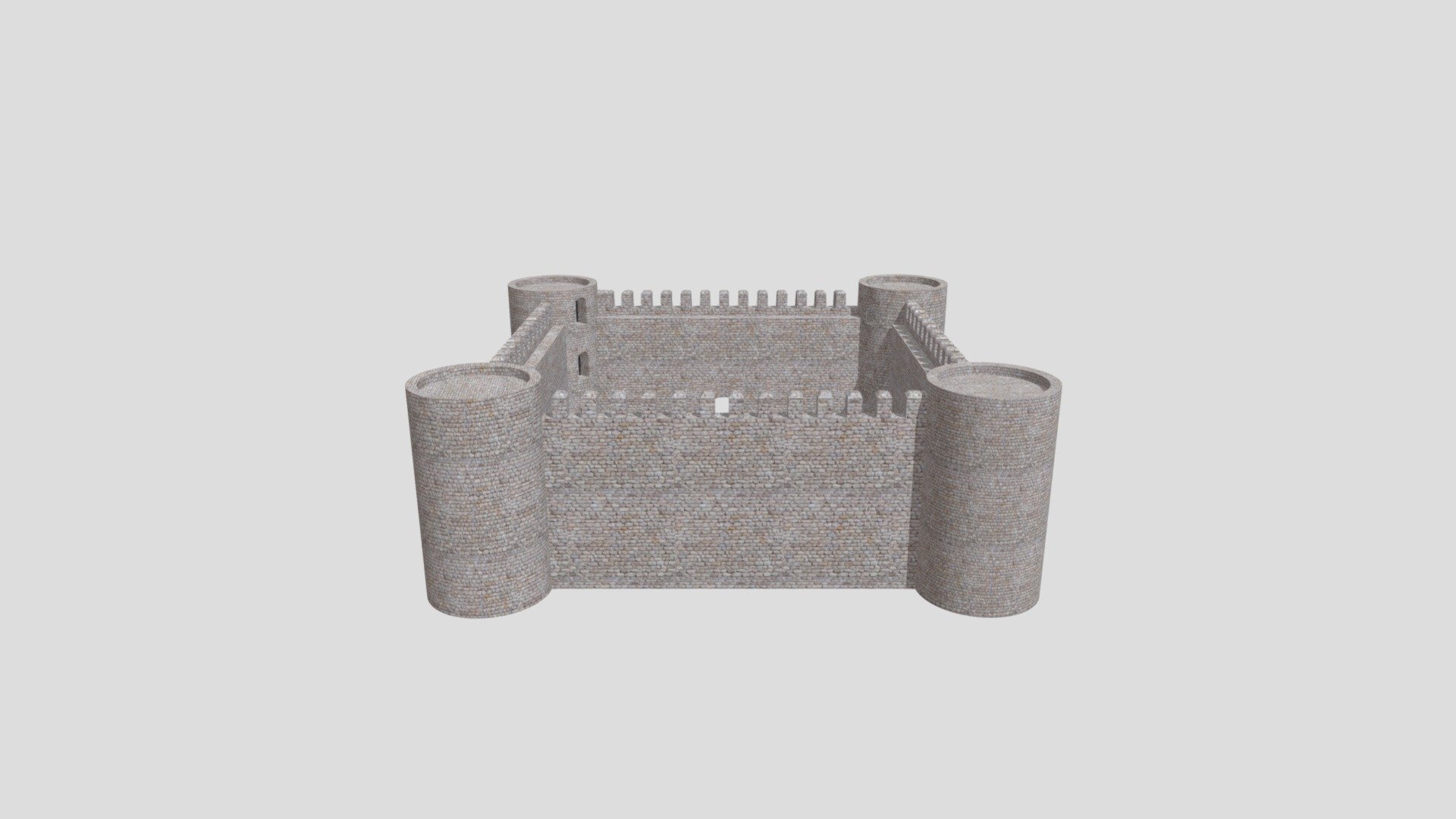 Castell de Montgri - Download Free 3D model by JoanKeops (@Joan1999 ...