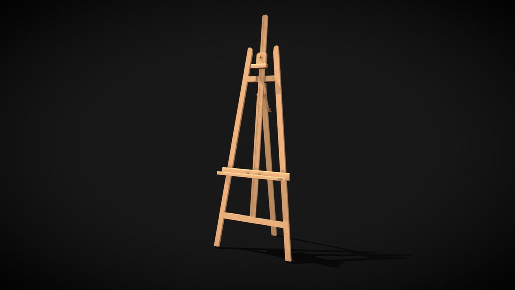 easel - A 3D model collection by xxiyeon - Sketchfab