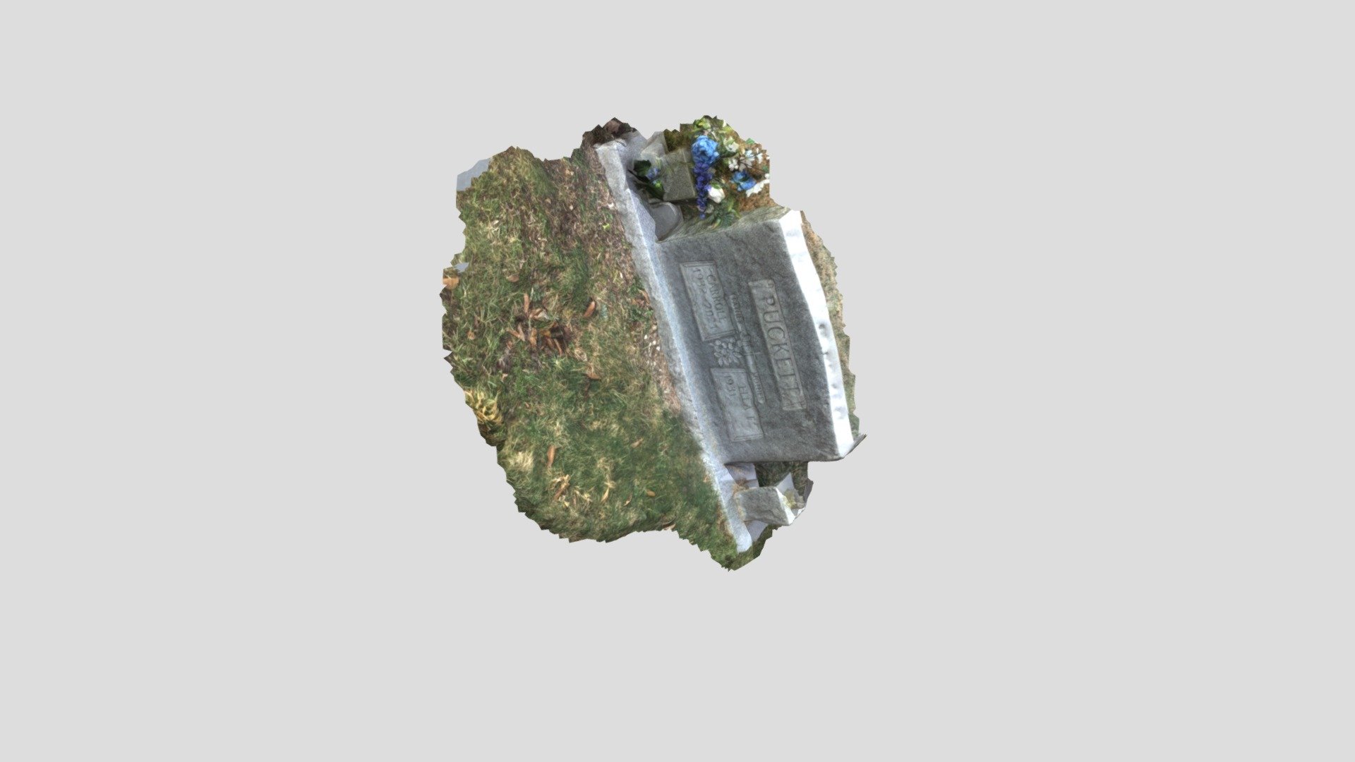 Carroll Puckett Grave Marker - 3D model by Virtual Curation Lab ...