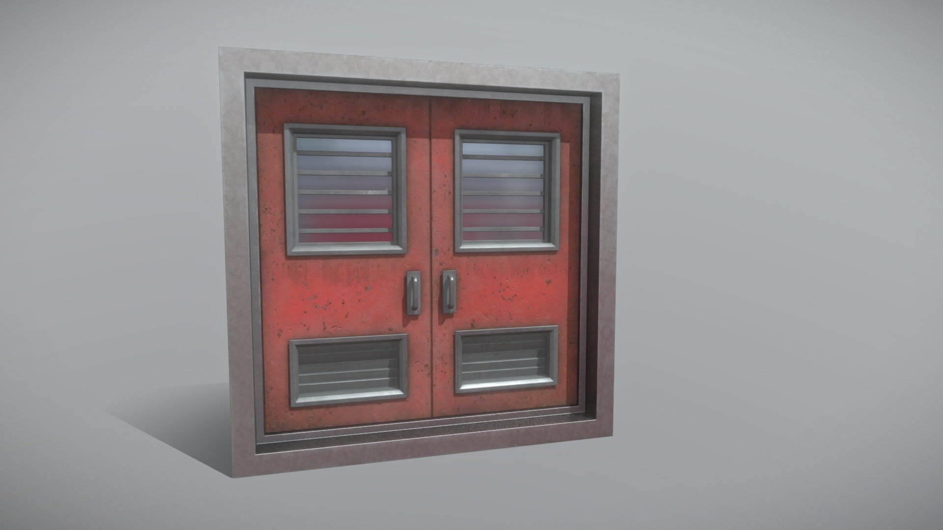 Double Door - Buy Royalty Free 3D model by captainapoc [3ce75bb ...