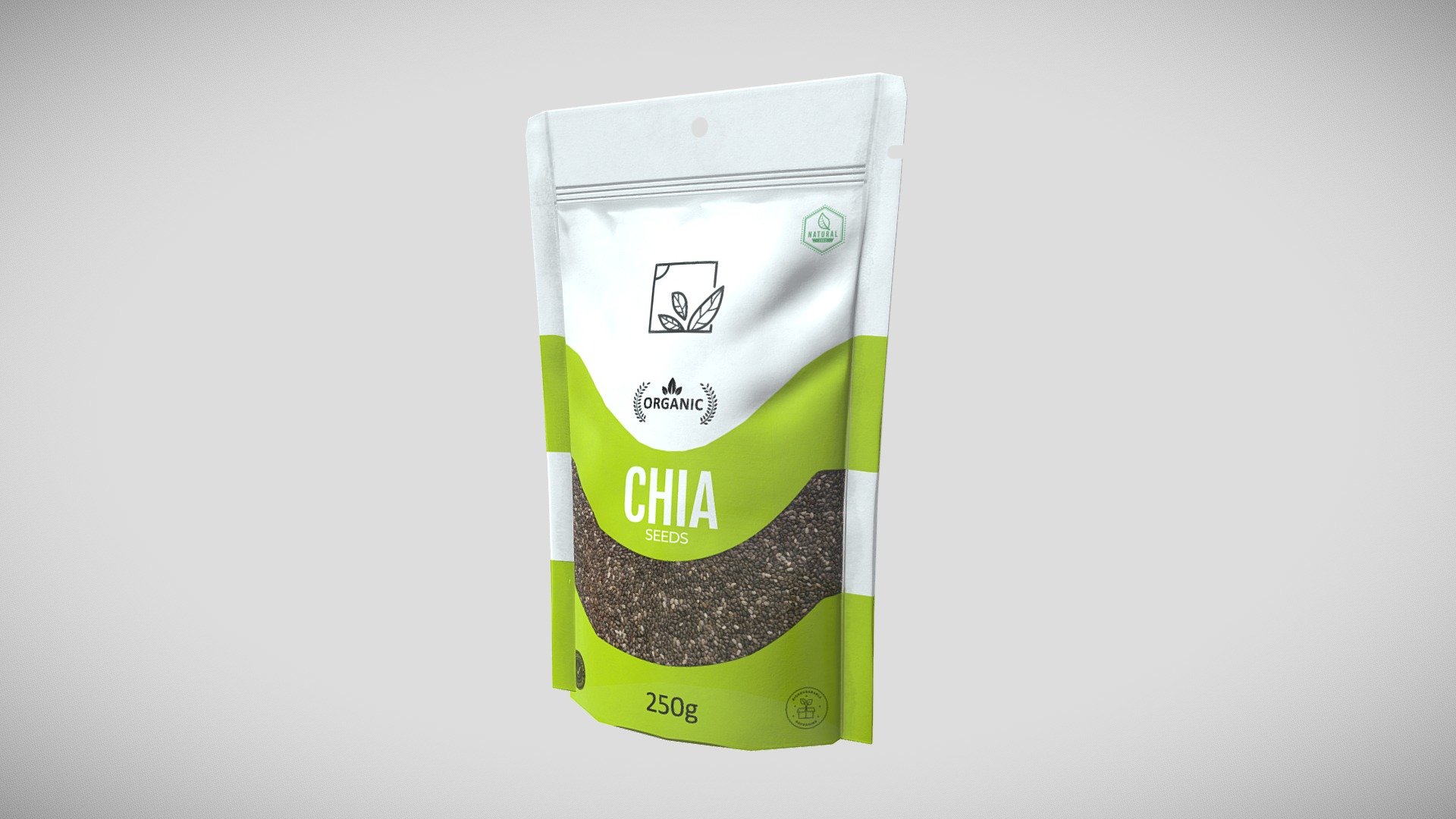 Pack of Chia Seeds - Buy Royalty Free 3D model by Gabriel Quintana ...
