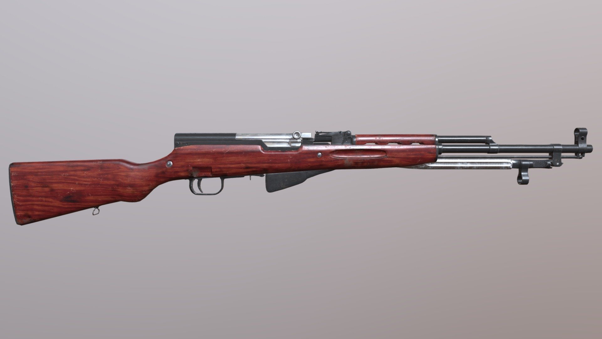 Simonov SKS Revised - 3D model by Cameron Reichman-Flores ...