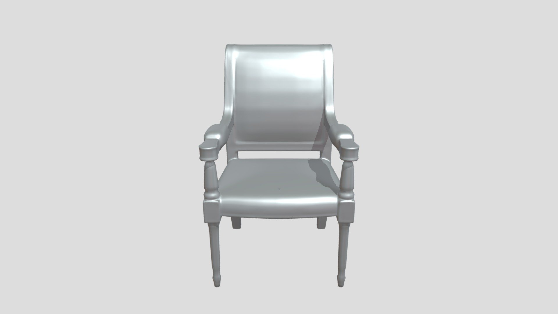 ornate classic chair - 3D model by thanhlong.ngd [3ce7e0e] - Sketchfab