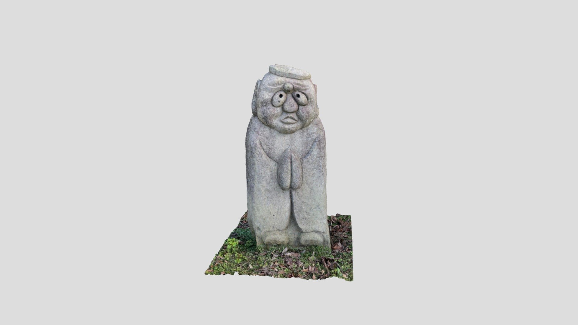 Stone statue - Download Free 3D model by abauntz [3ce9057] - Sketchfab