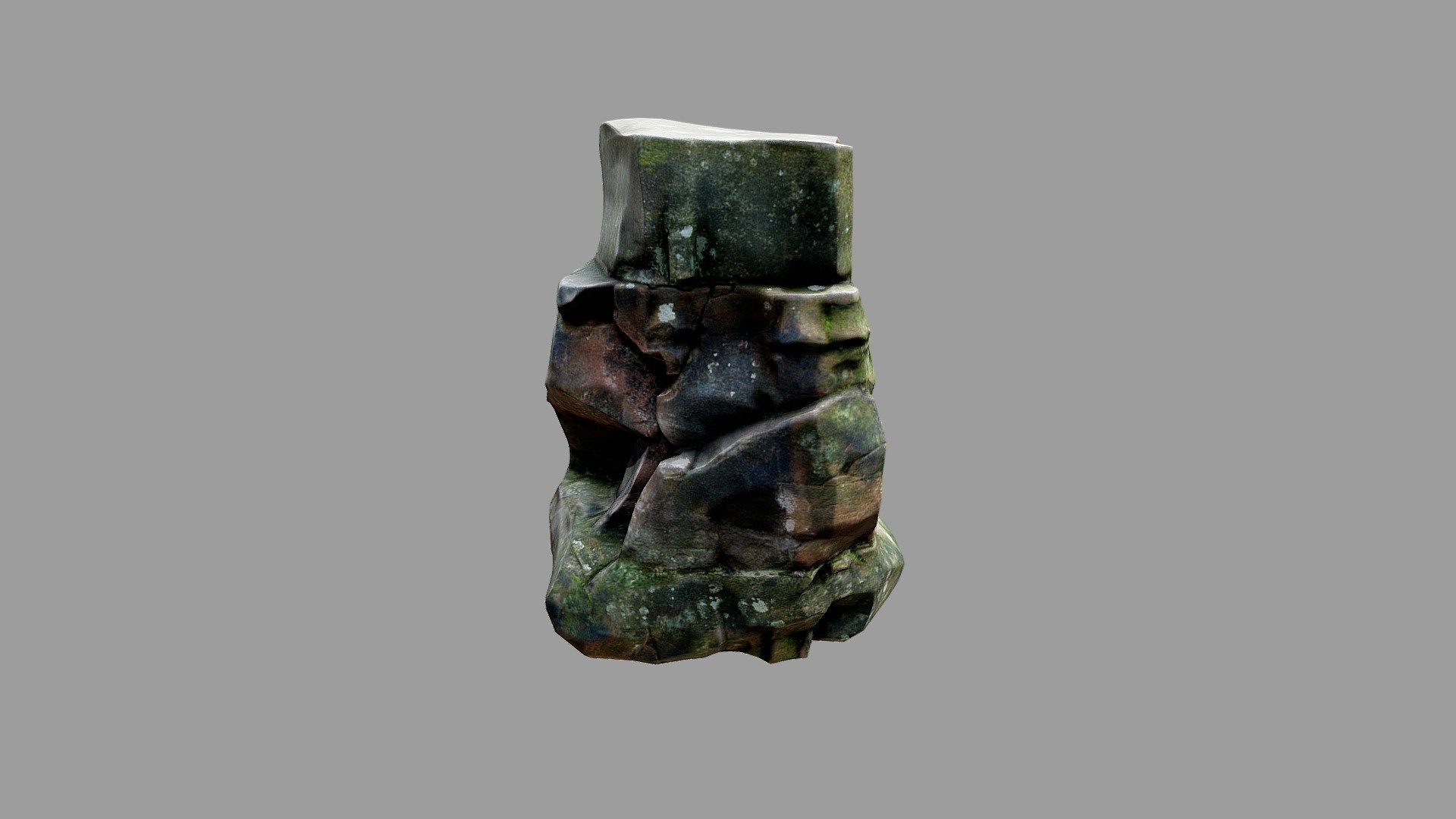 Sculpted rock/stone shape two - 3k tris - 3D model by JiJi [3cead1d ...