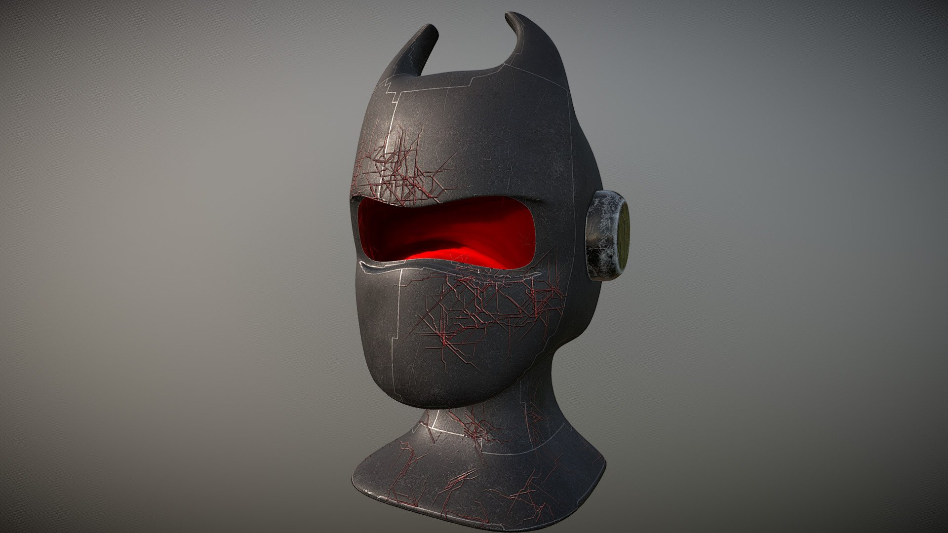 Ranger Head - Download Free 3D model by IyanIyanIyan [3ced0fb] - Sketchfab