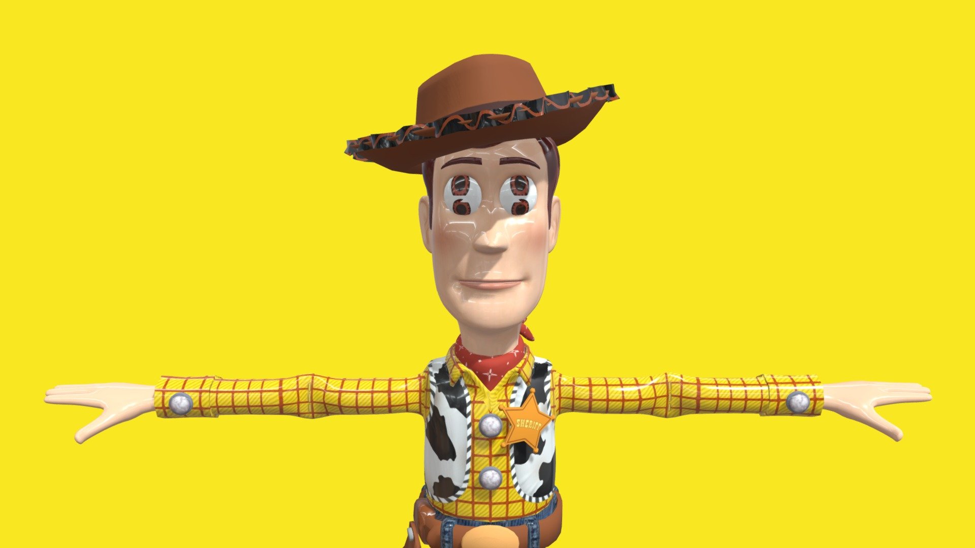 Woody - Download Free 3D model by RockoFoxy [3cedf41] - Sketchfab