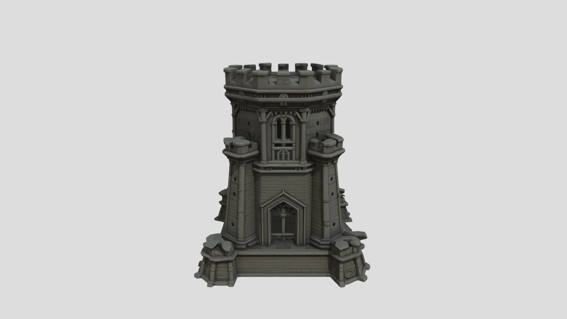 CHESS ROOK - Download Free 3D model by Abrazafarolas [3cee806] - Sketchfab