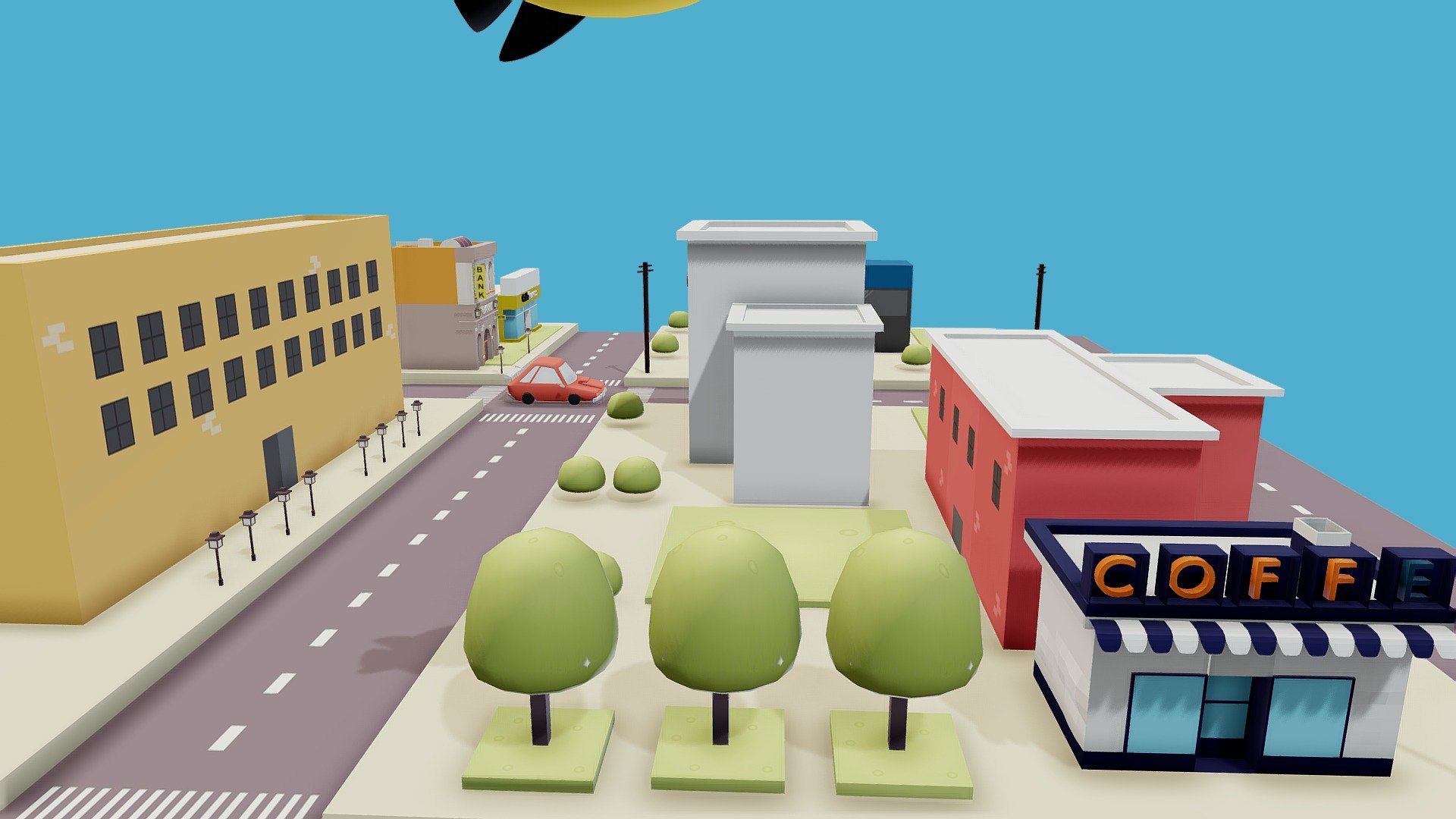 lowpoly City - Download Free 3D model by SAW IND (@saw_ind) [3ceec66 ...