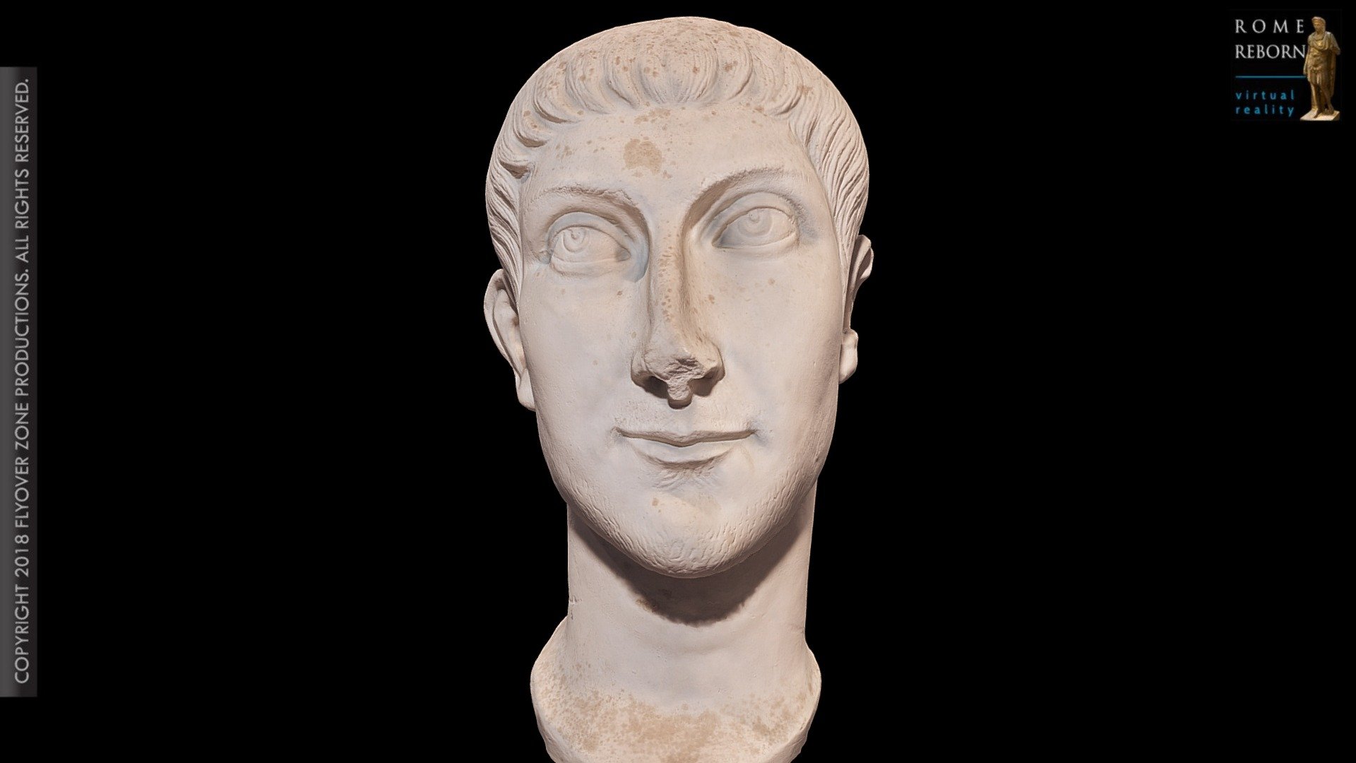Roman Male (late-antique) - 3D model by Flyover Zone (@FlyoverZone ...