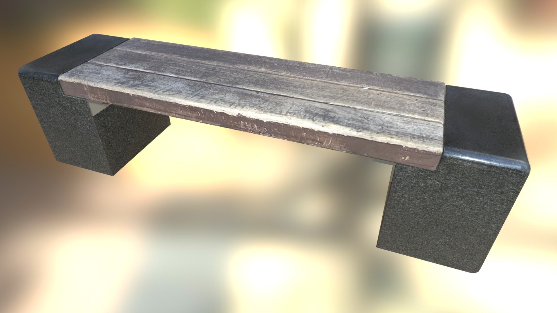 Korean Bench - 3D model by ahzkwid [3cf32a1] - Sketchfab