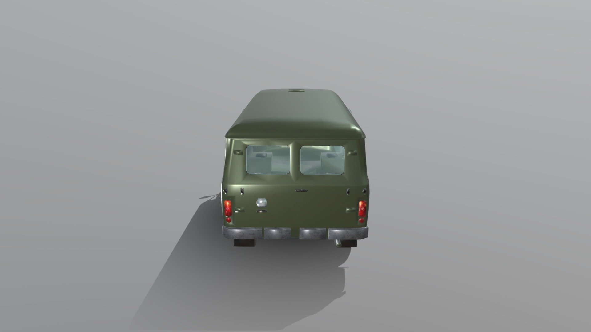 UAZ-452(Upgraded) - Download Free 3D model by krishpratap2023 [3cf360a] - Sketchfab