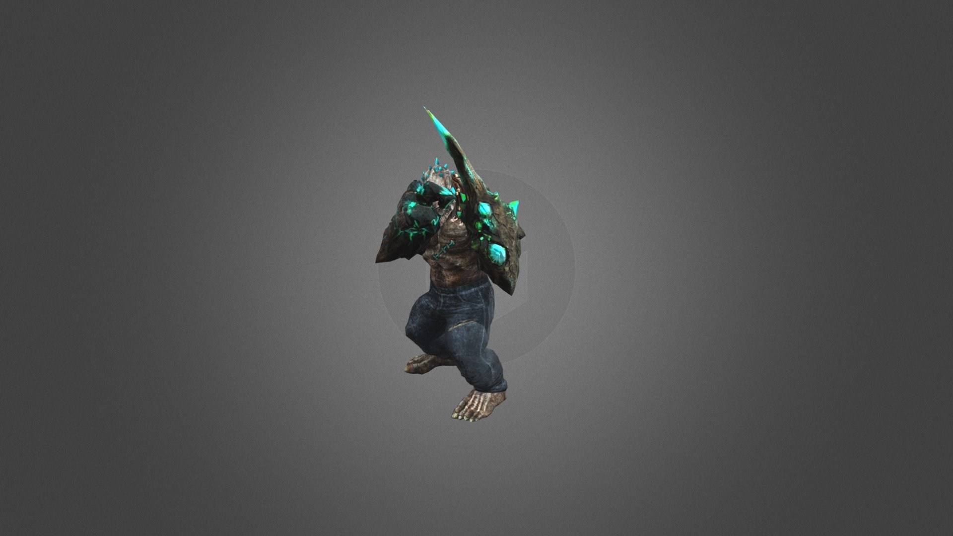 Mutant fight - Download Free 3D model by HotDog2222 [3cf4ede] - Sketchfab