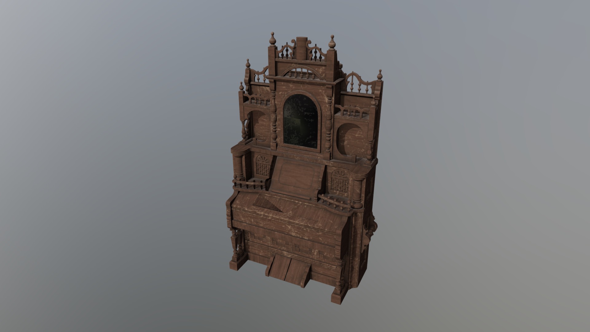 Antique Organ - 3D model by MacKenzie Beard (@MacKenzieBeard) [3cf50c6 ...